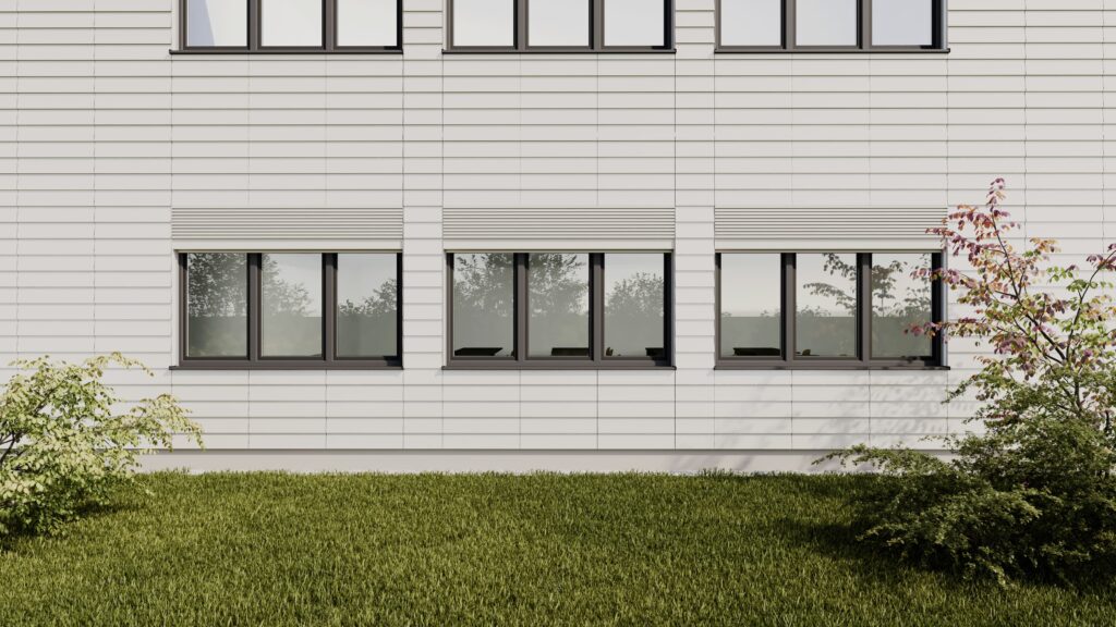 Uniform Facade with Integrated Ventilation - Tonality